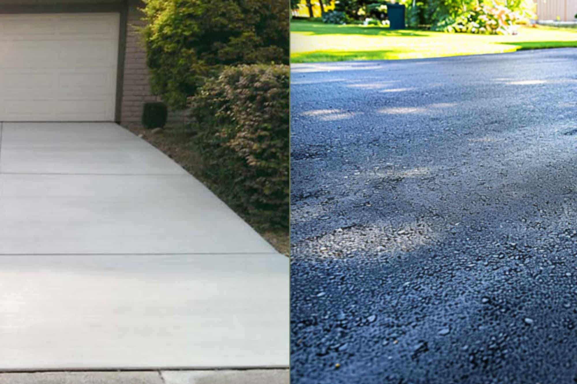 Concrete vs. Asphalt Driveways: Your Guide